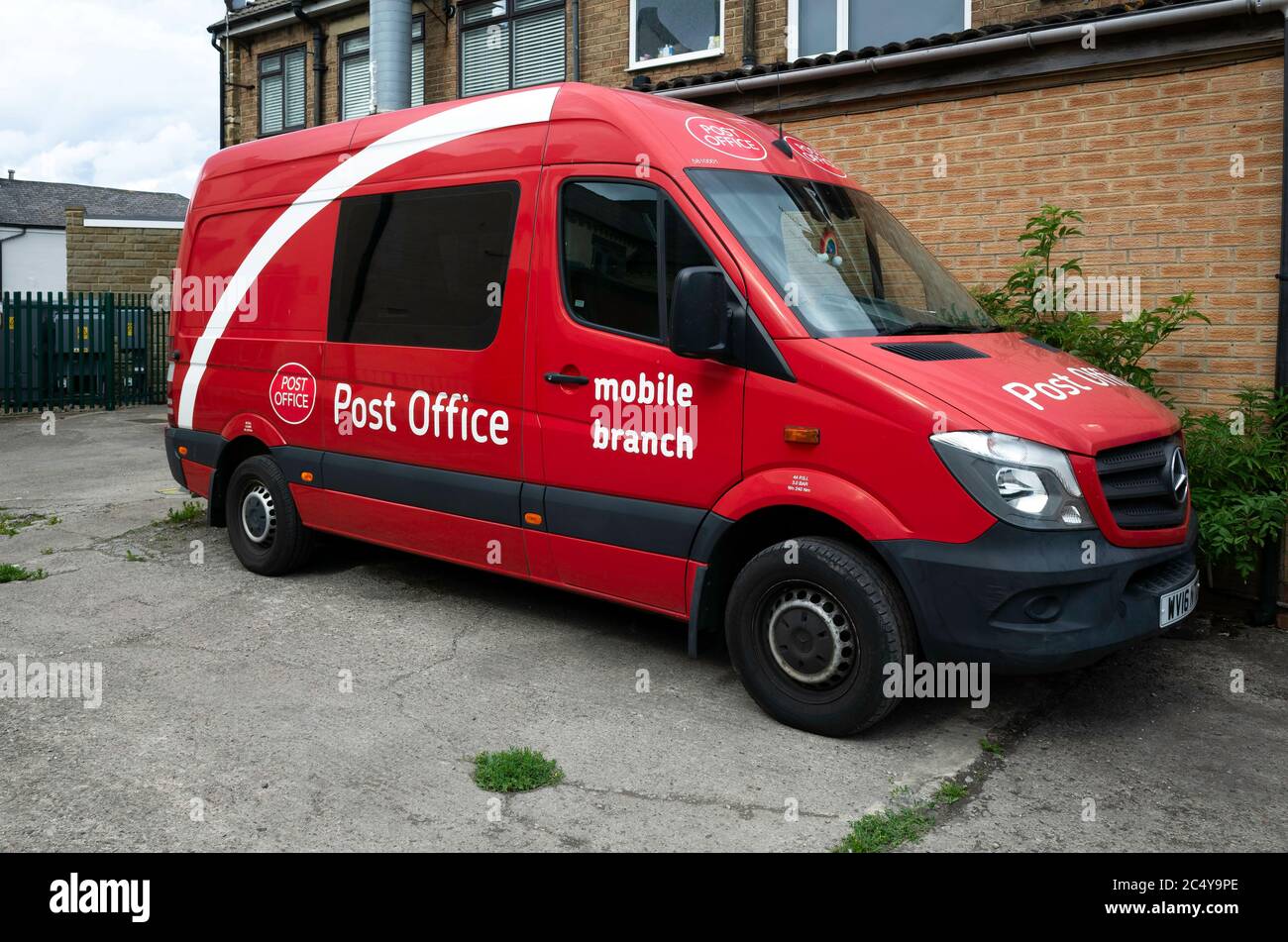 Mobile post office van in hi-res stock photography and images - Alamy