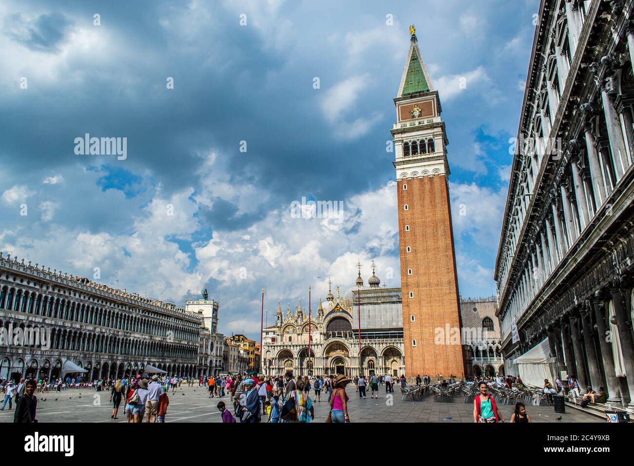 san marco square venice italy Stock Photo - Alamy