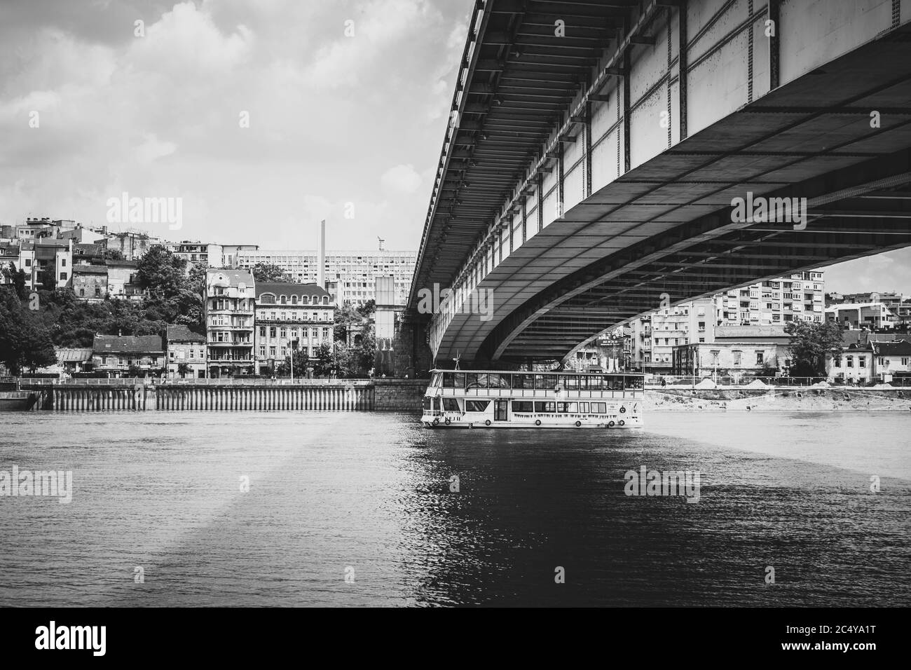 bridge over river Stock Photo - Alamy