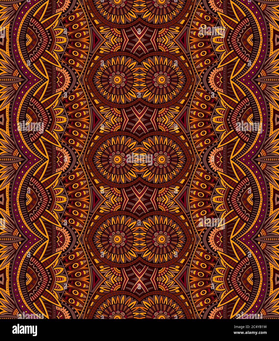 Abstract Vector Tribal Ethnic Background Stock Vector Image And Art Alamy