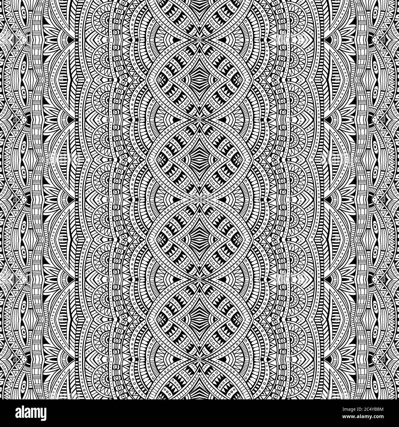 Abstract Vector Tribal Ethnic Background Stock Vector Image And Art Alamy