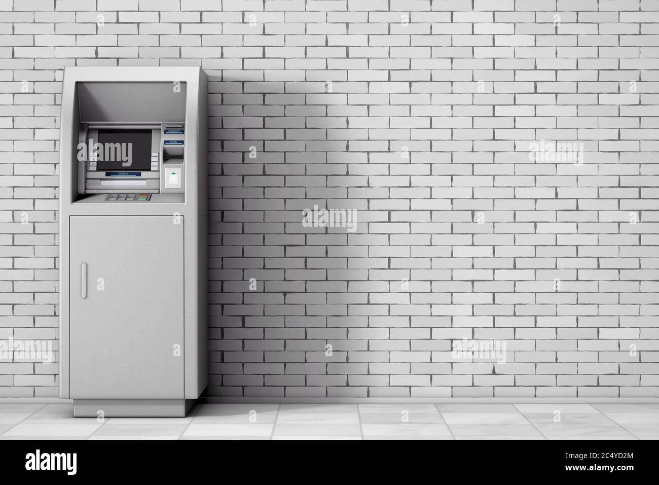 Cash machine brick wall hi-res stock photography and images - Alamy