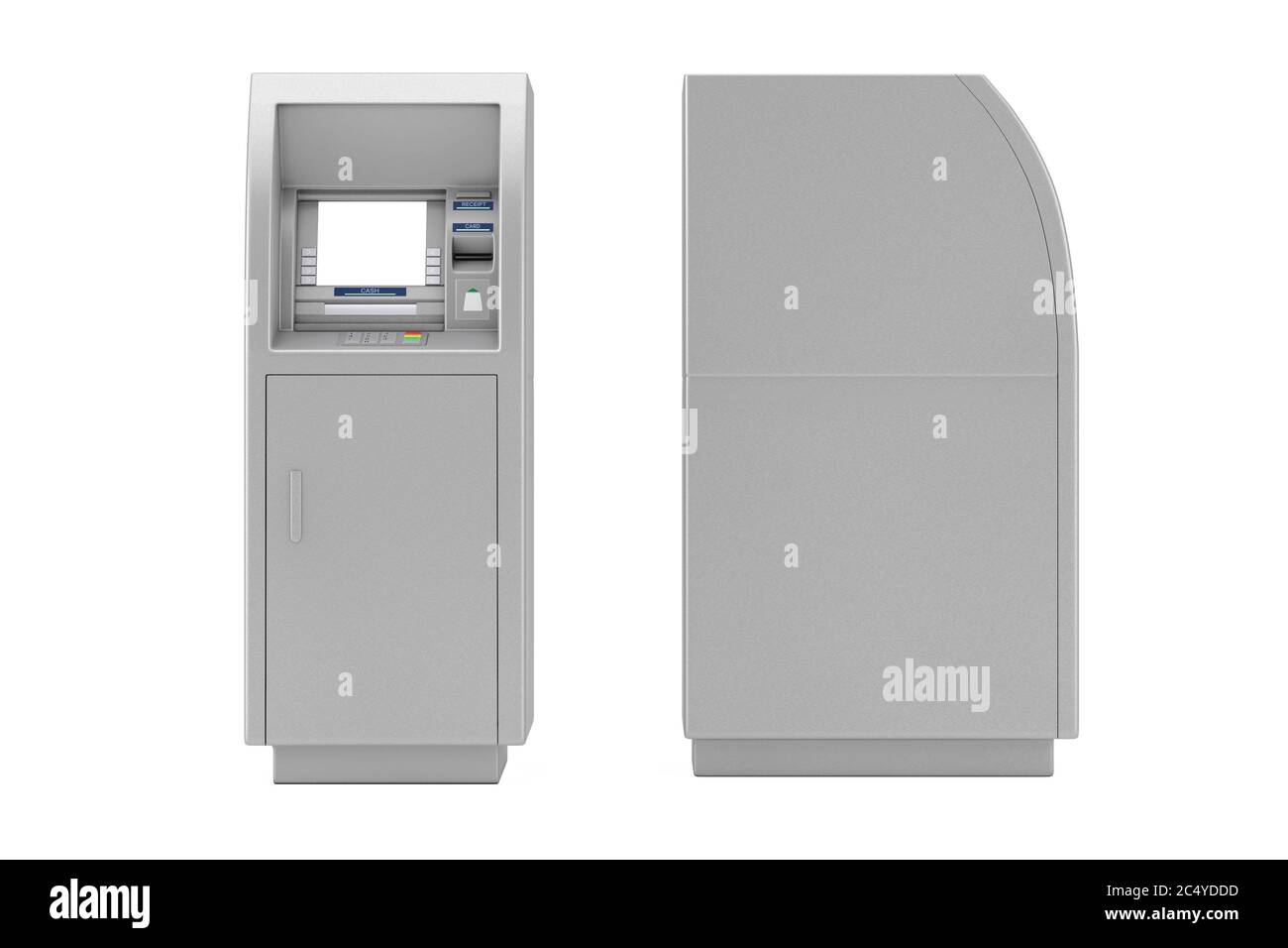 Bank machine screen Cut Out Stock Images & Pictures - Alamy