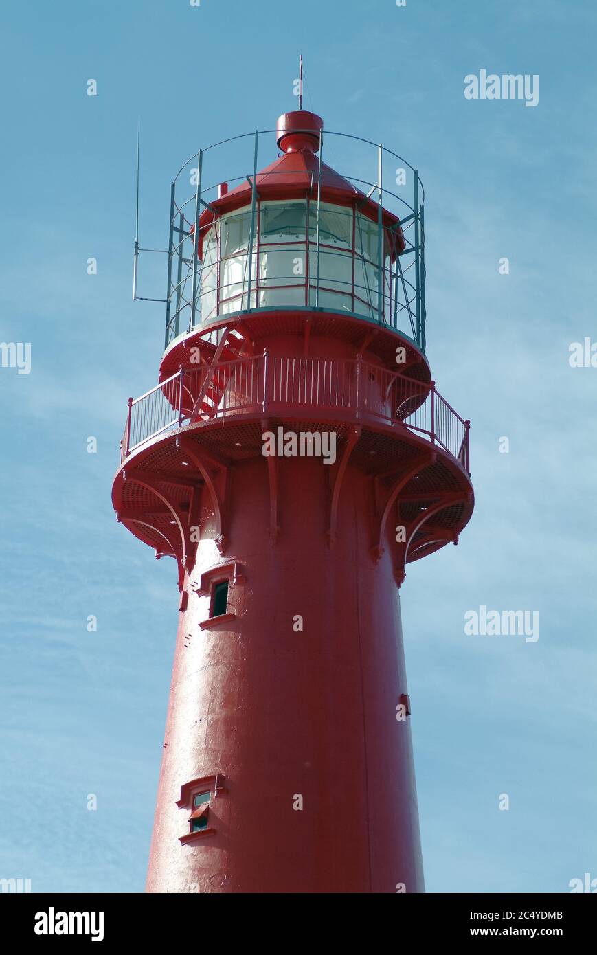 Andenes Lighthouse, Andenes fyr, Andenes village, Andøy Municipality ...