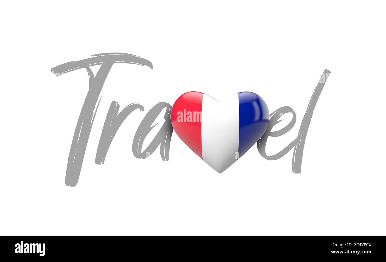 Travel poster france Cut Out Stock Images & Pictures - Alamy