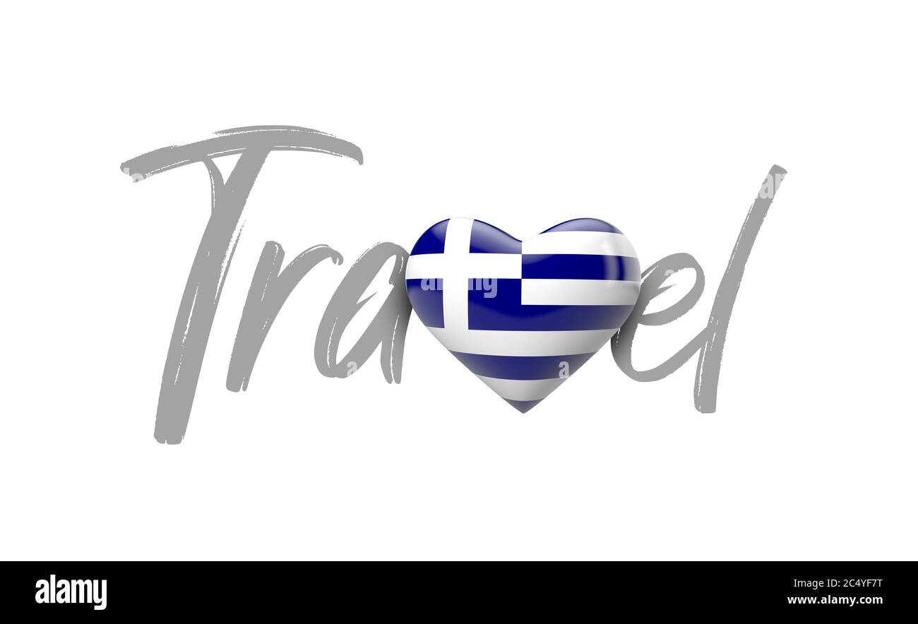 Greek travel poster Cut Out Stock Images & Pictures - Alamy