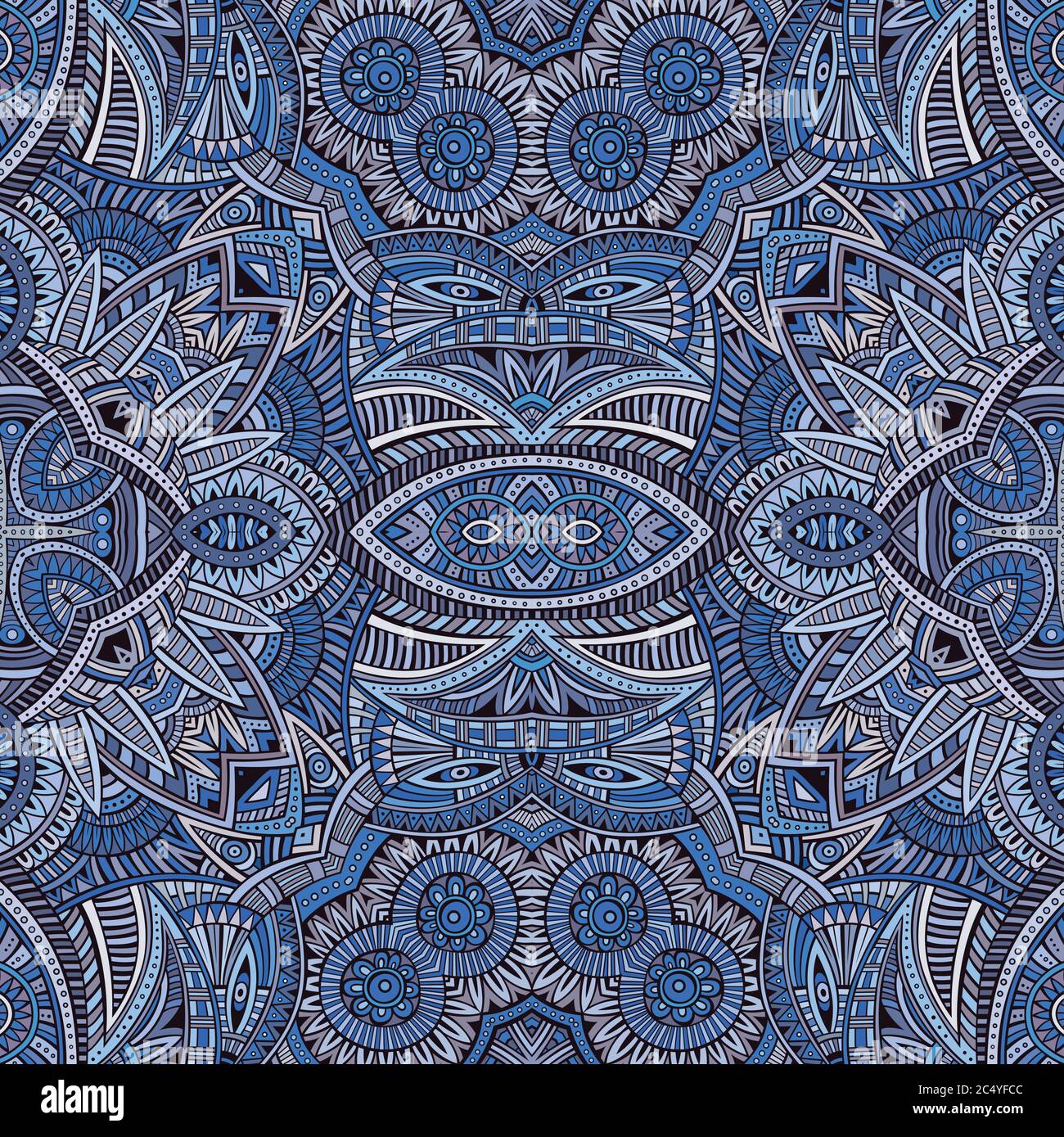 Abstract vector tribal ethnic background Stock Vector Image & Art - Alamy