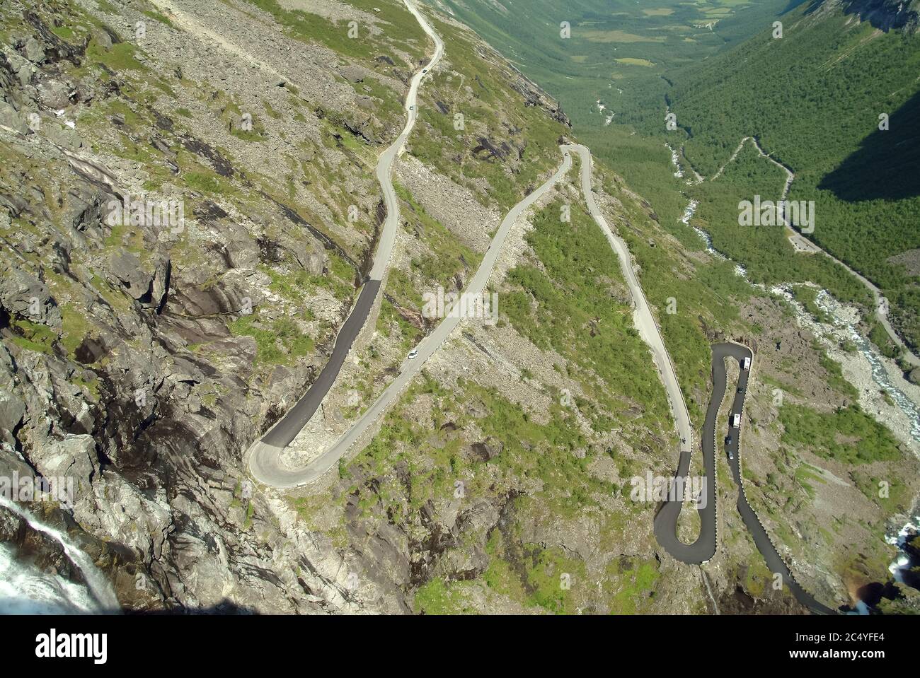 Trollstigen, The Trolls' Path, Norway, Scandinavia, Europe Stock Photo ...