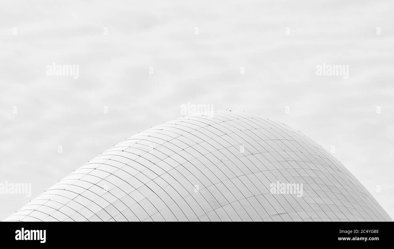 Construction panel abstract lines in architecture. smooth lines designe ...