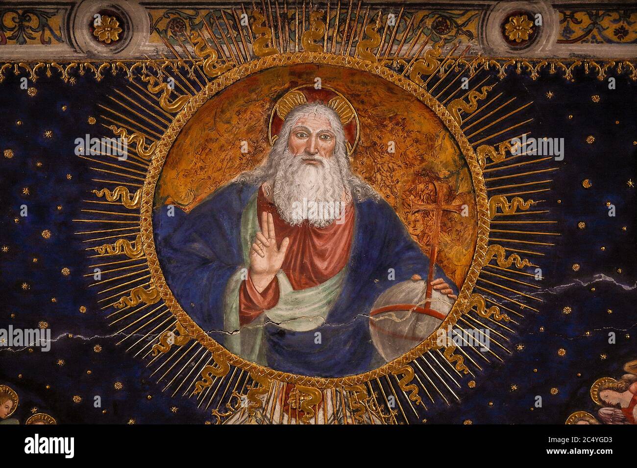 God the father with angels hi-res stock photography and images - Alamy