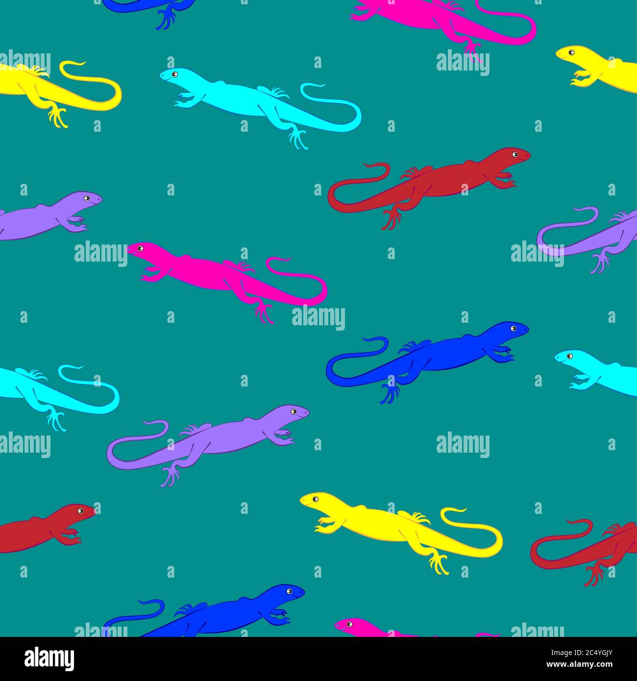 Green lizards head Stock Vector Images - Alamy