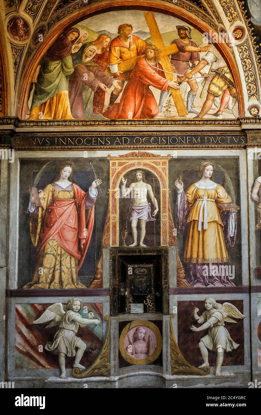 Italy Lombardy Milan - Church of San Maurizio al Monastero maggiore ...