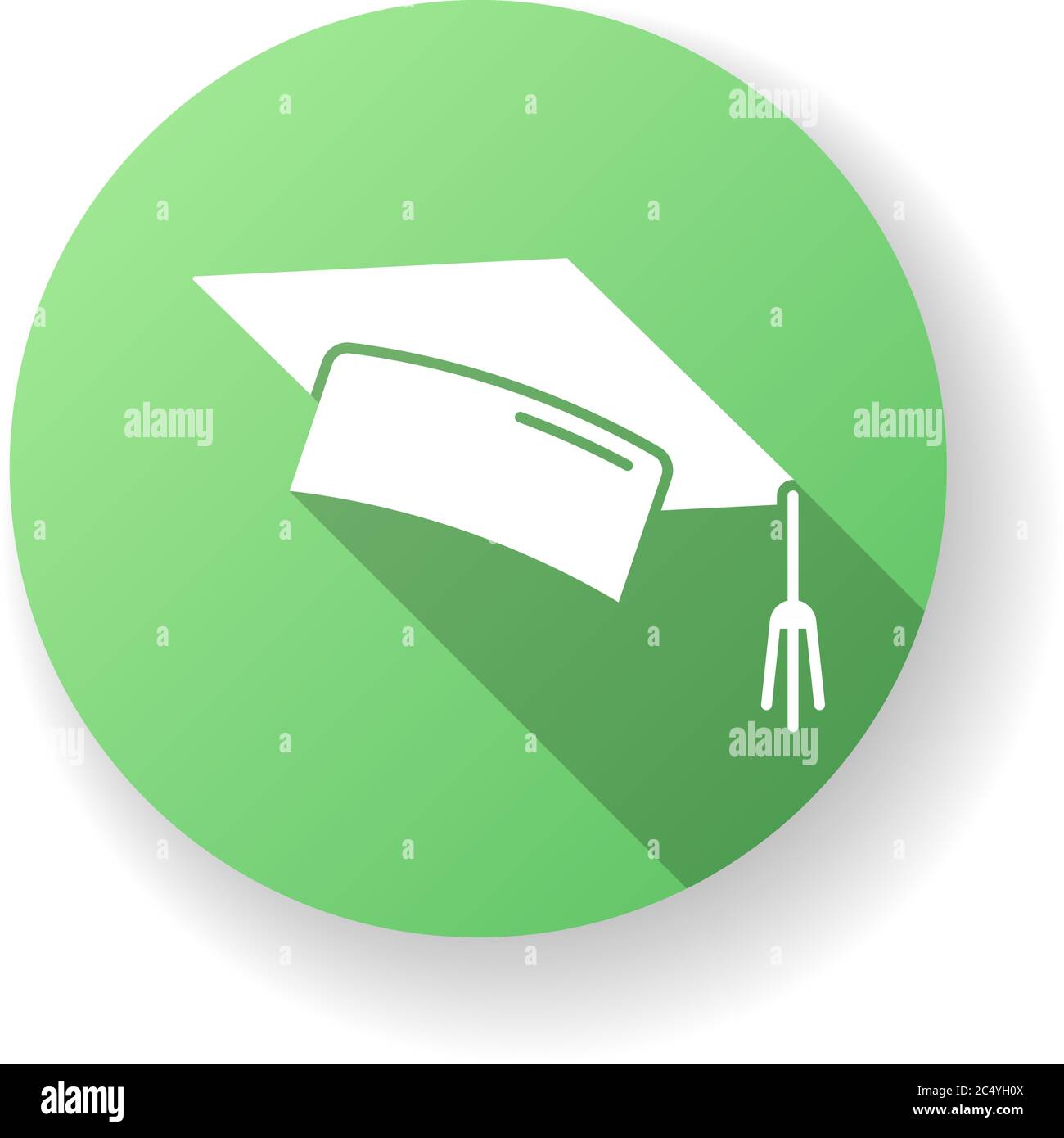 Green Graduation Cap Clip Art