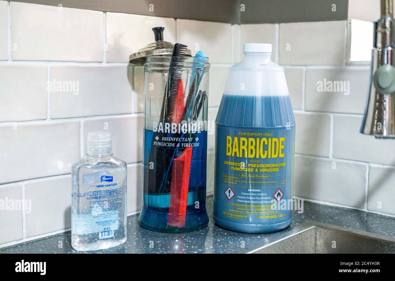 Barbicide disinfectant fungicide hi-res stock photography and images ...