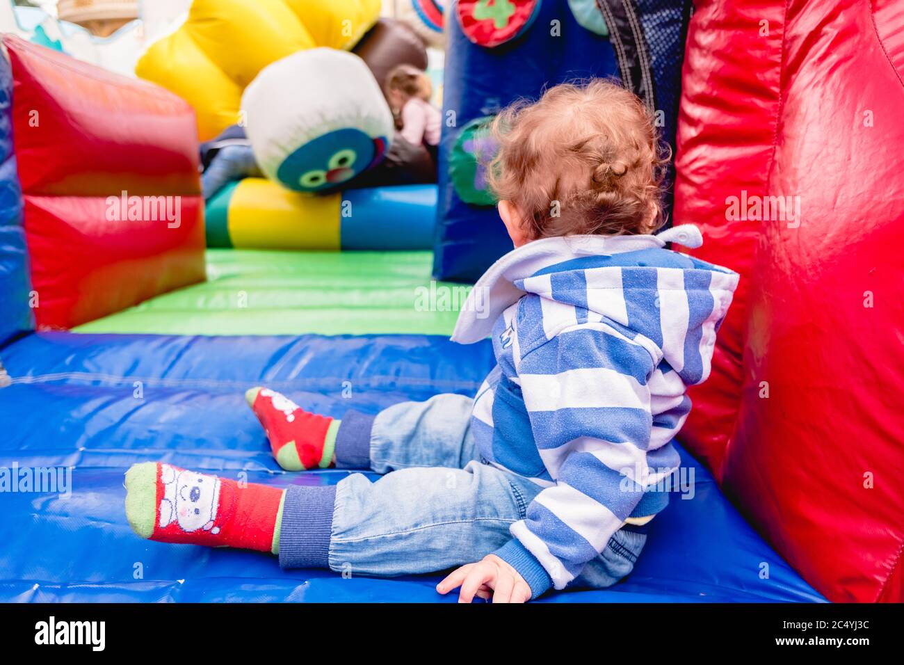 Inflatable castle hi-res stock photography and images - Alamy