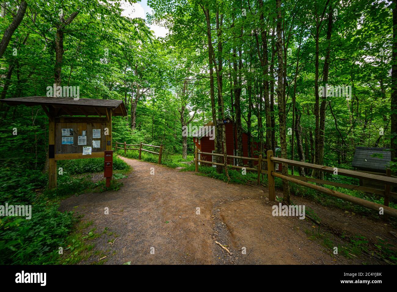 Platte Clove Preserve in the Catskills Mountains Stock Photo - Alamy