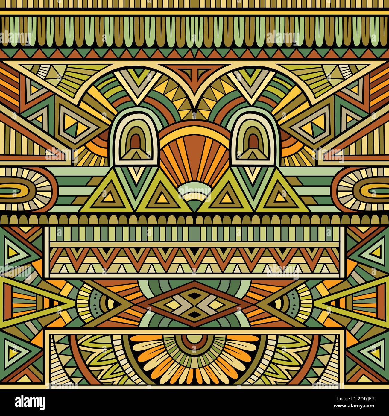 Abstract vector tribal ethnic background Stock Vector Image & Art - Alamy
