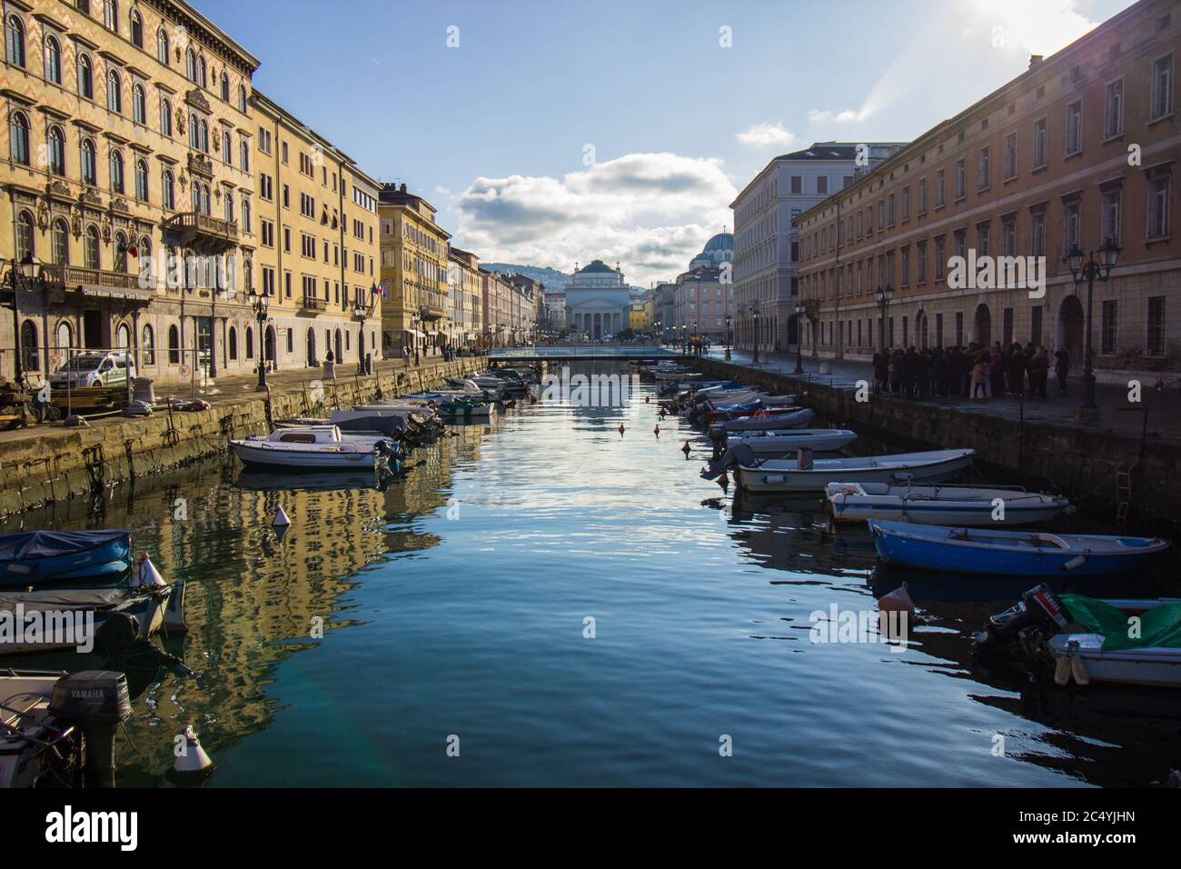 Ponte Rosso In Trieste, Italy Stock Photo - Alamy