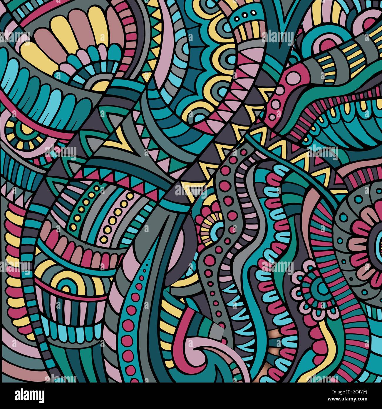 ethnic vector pattern Stock Vector Image & Art - Alamy