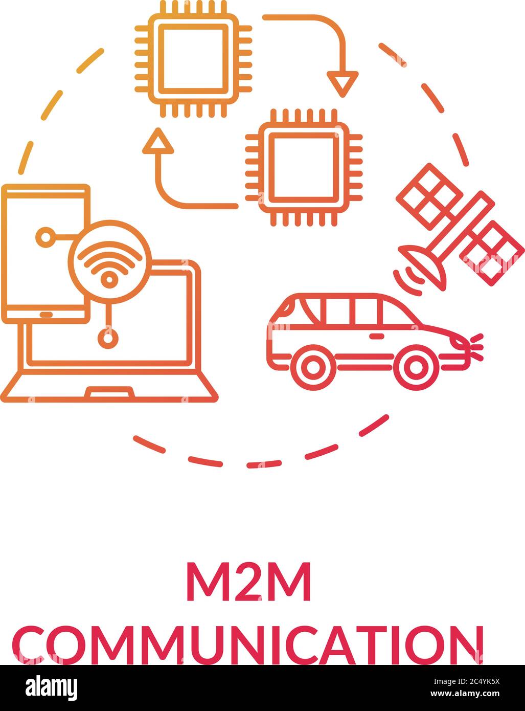 Machine to machine m2m communication hi-res stock photography and ...
