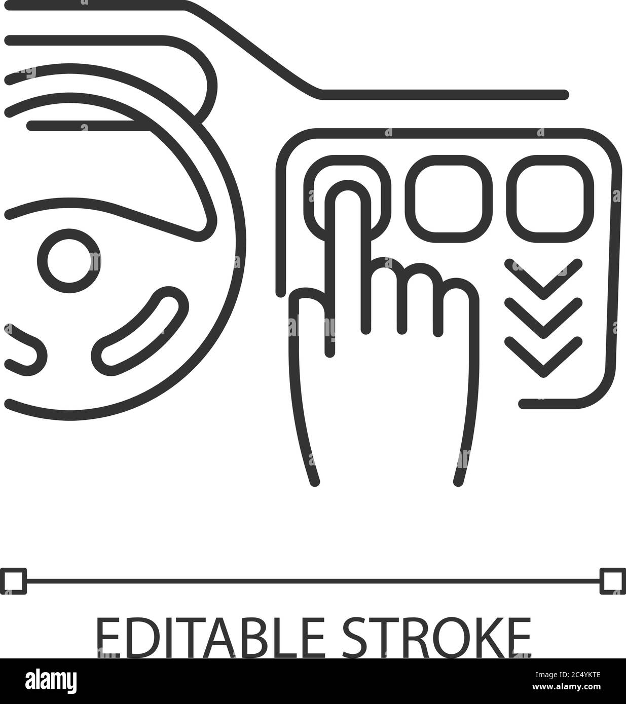 Hybrid vehicle dashboard display Stock Vector Images - Alamy