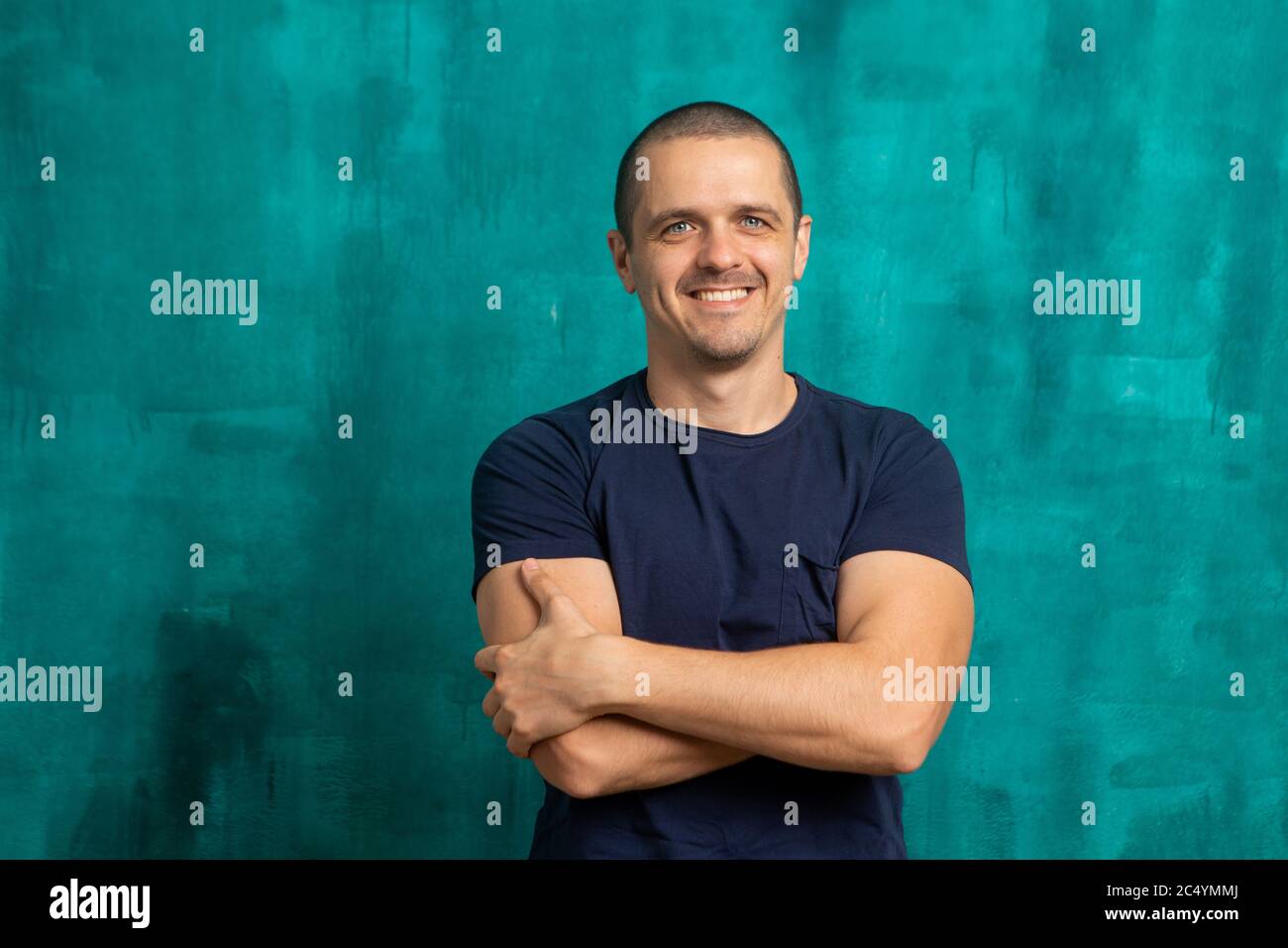 Attractive handsome male hi-res stock photography and images - Alamy