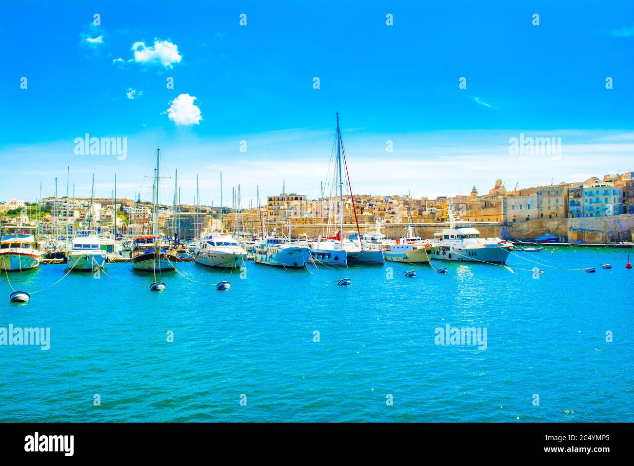 Malta kalkara seafront hi-res stock photography and images - Alamy