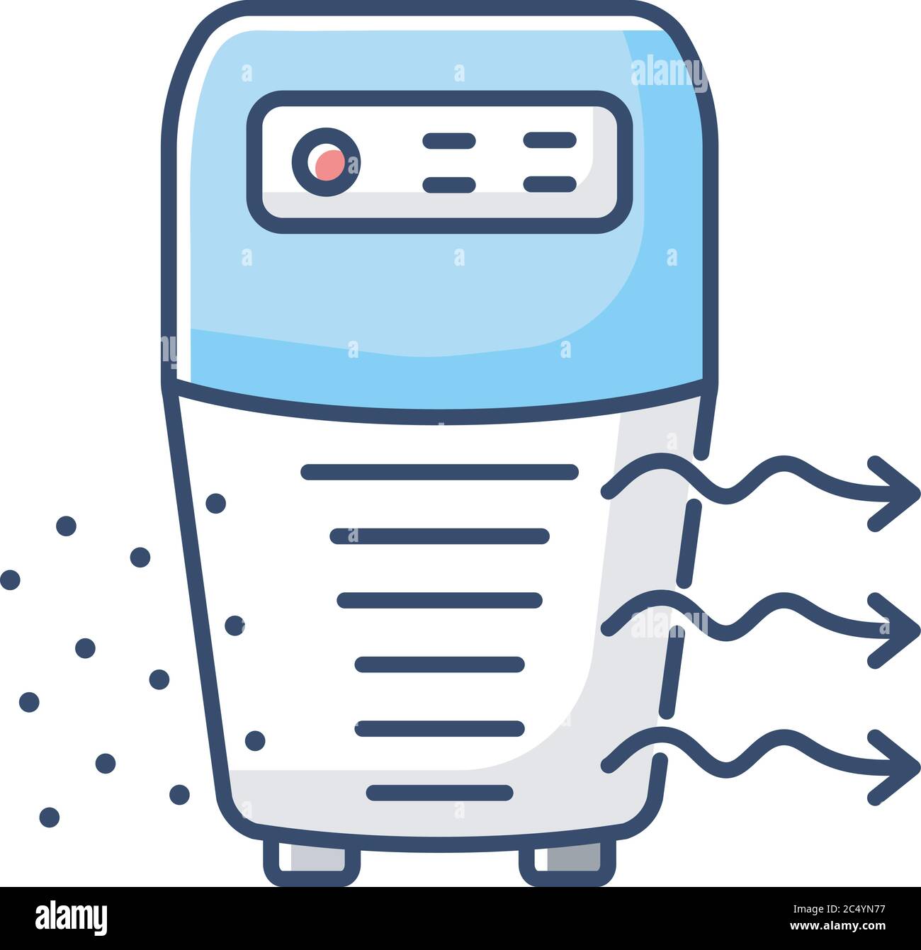 Air purifier RGB color icon Stock Vector Image & Art - Alamy