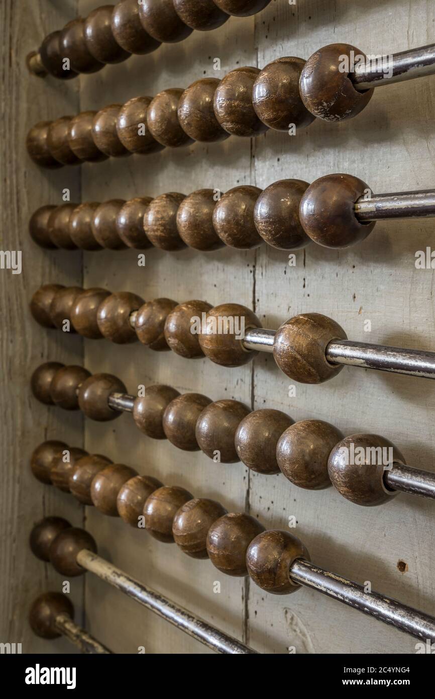 Abacus calculator counting device hi-res stock photography and images ...