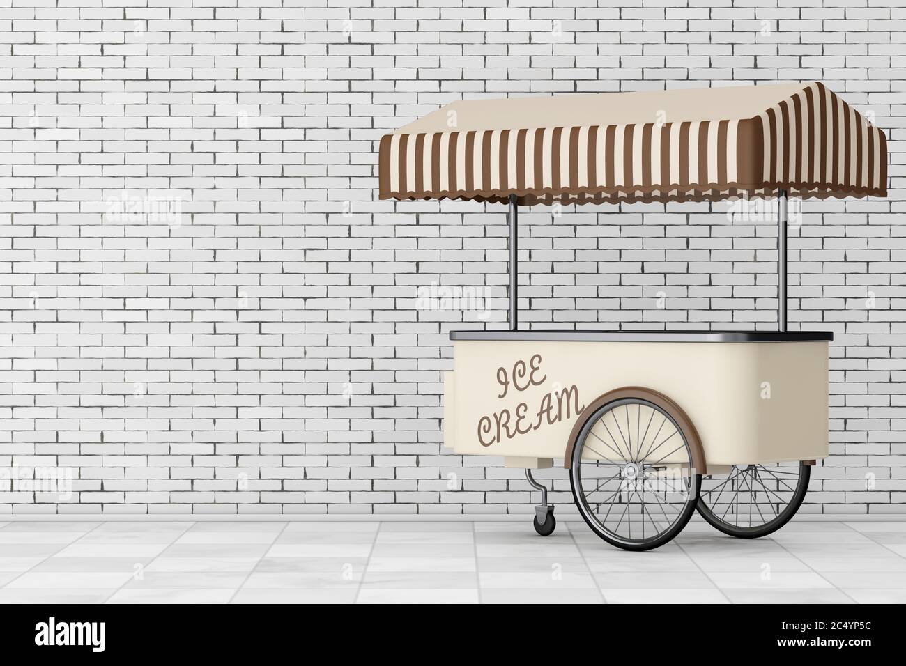 Ice cream trolley hi-res stock photography and images - Alamy