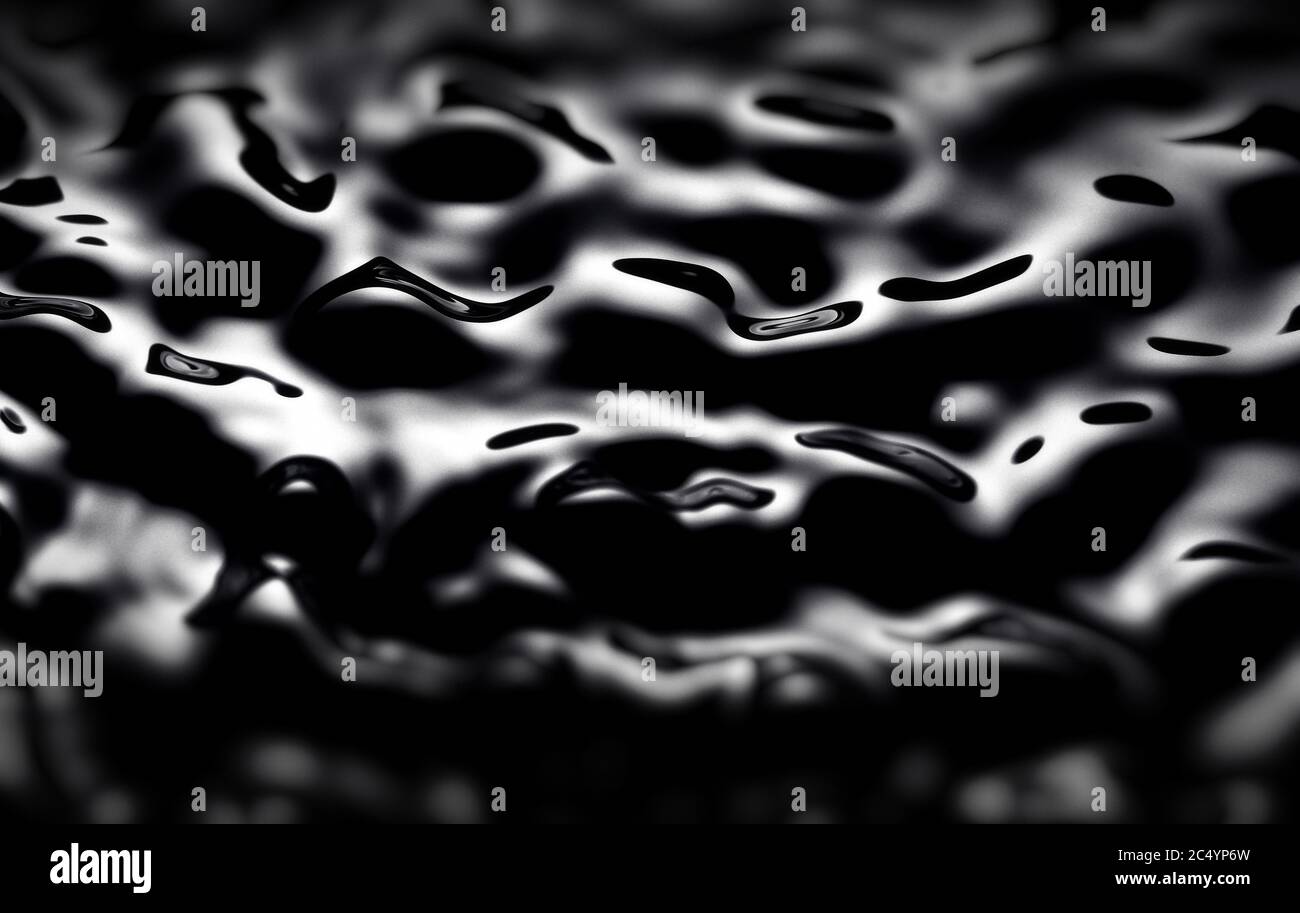 Movement of water - Abstract Black Background Liquid Texture. liquid ...