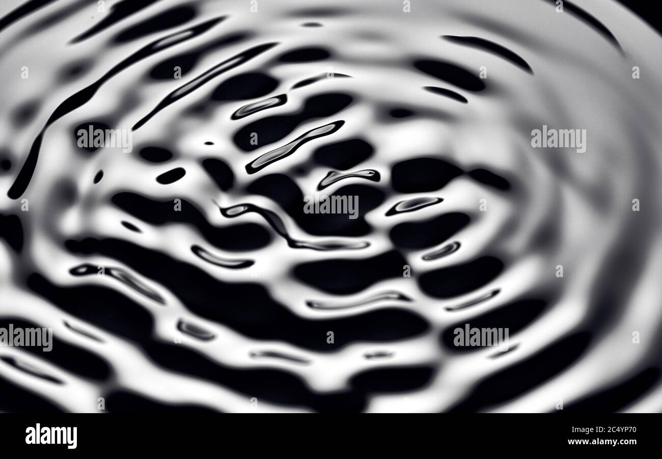 Movement of water - Abstract Black Background Liquid Texture. liquid ...