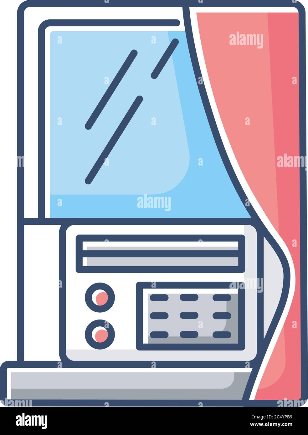 Window Air Conditioner Clipart