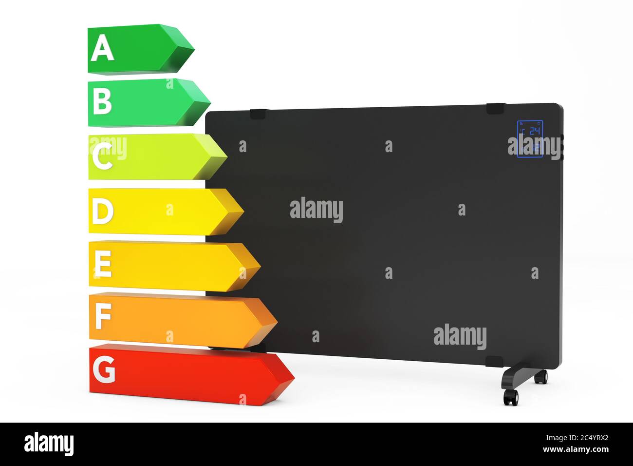 Mobile Convection Heater Radiator near Energy Efficiency Rating Chart ...