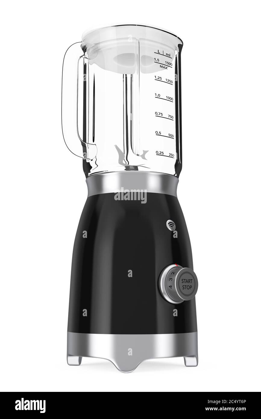 Kitchen Appliance Concept. Modern Electric Blender on a white ...