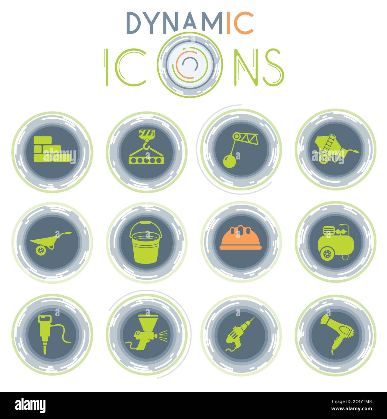 Symbols of building equipment Stock Vector Image & Art - Alamy