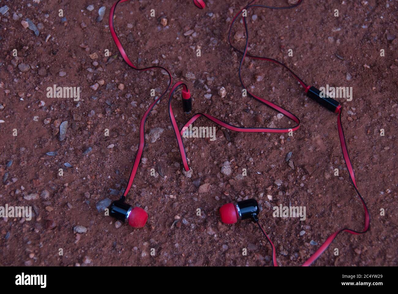 Environmental concept - Listening to the earth Stock Photo - Alamy
