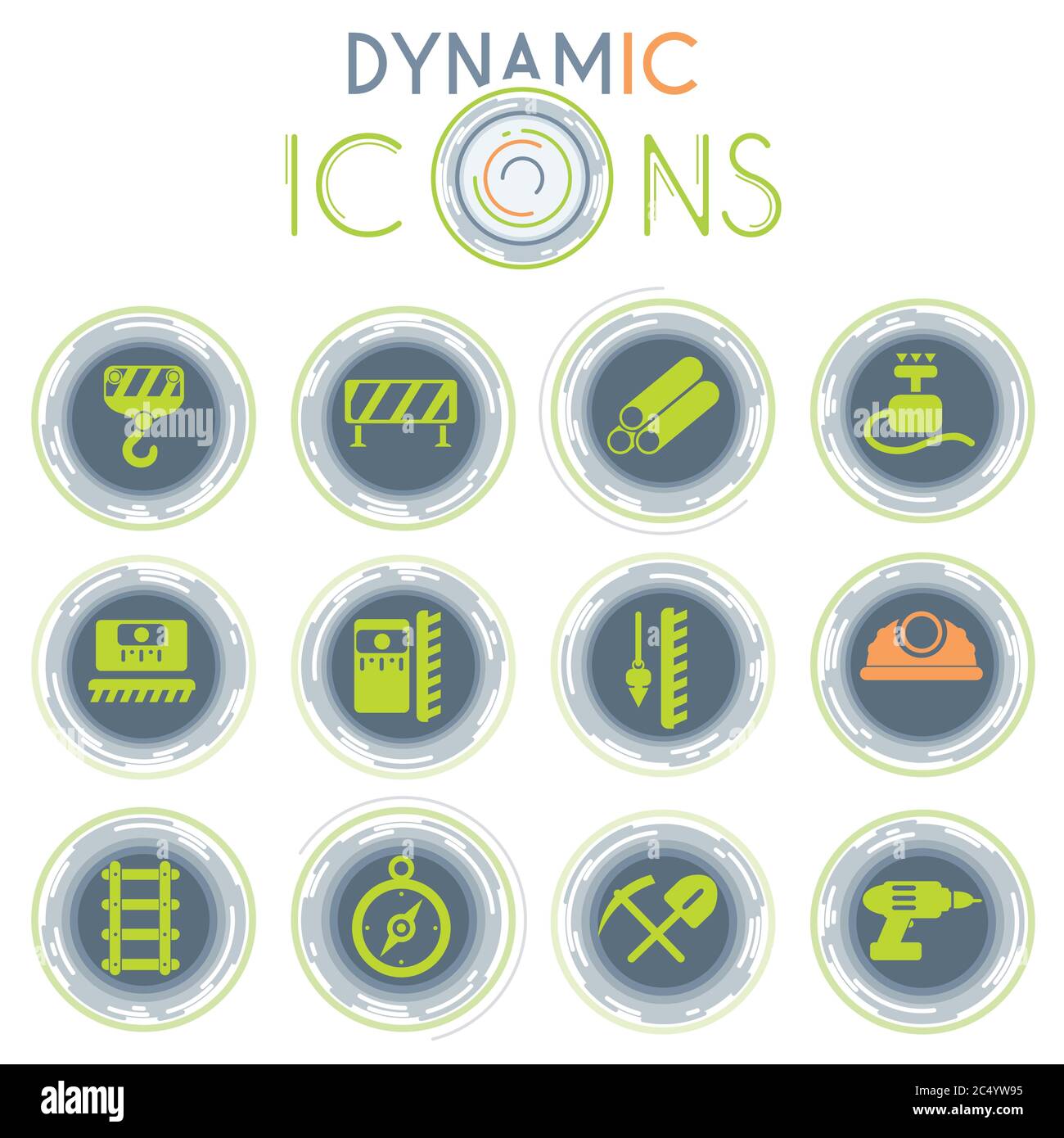 Symbols of building equipment Stock Vector Image & Art - Alamy