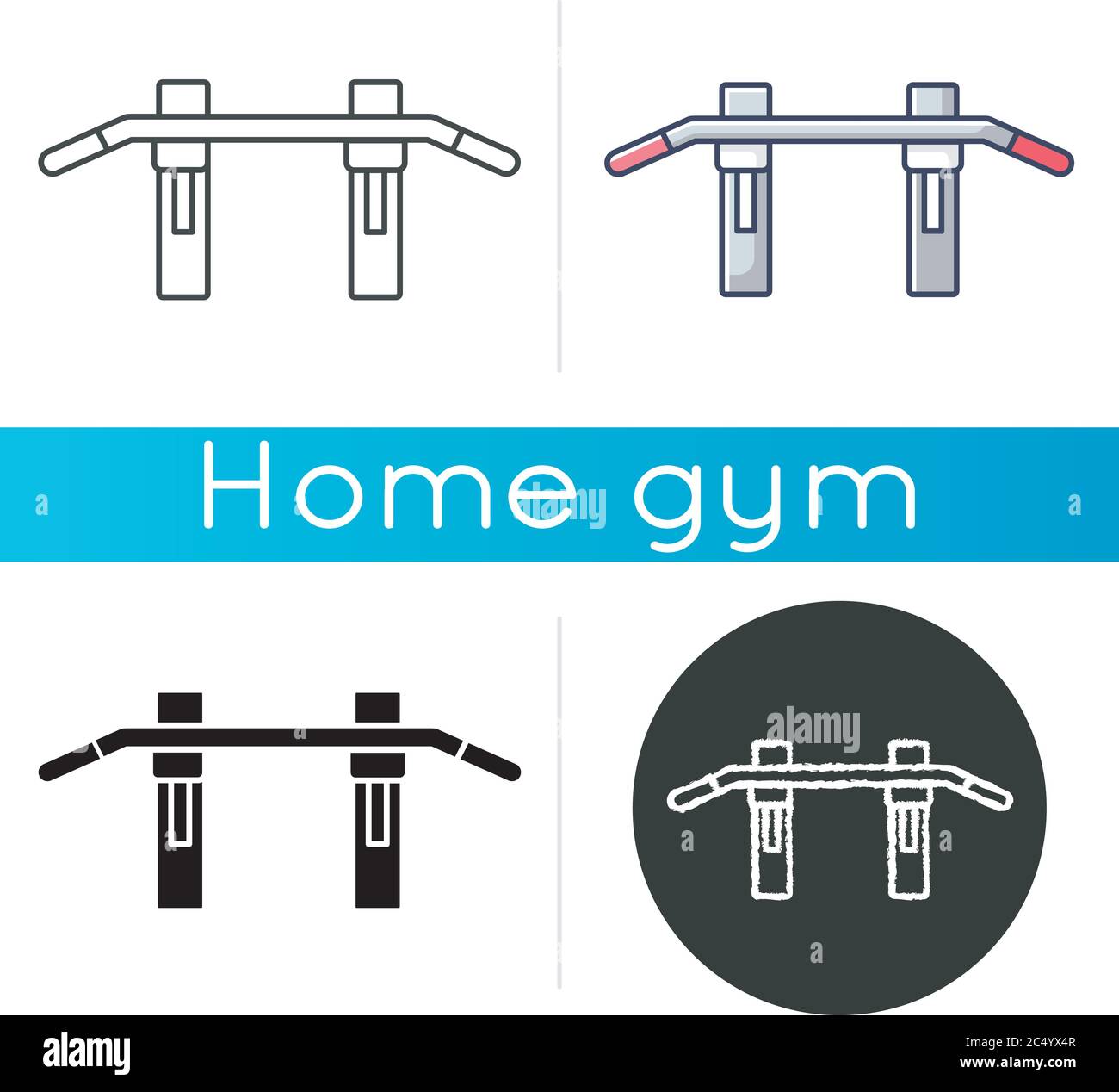 Pull up bar icon Stock Vector Image & Art - Alamy