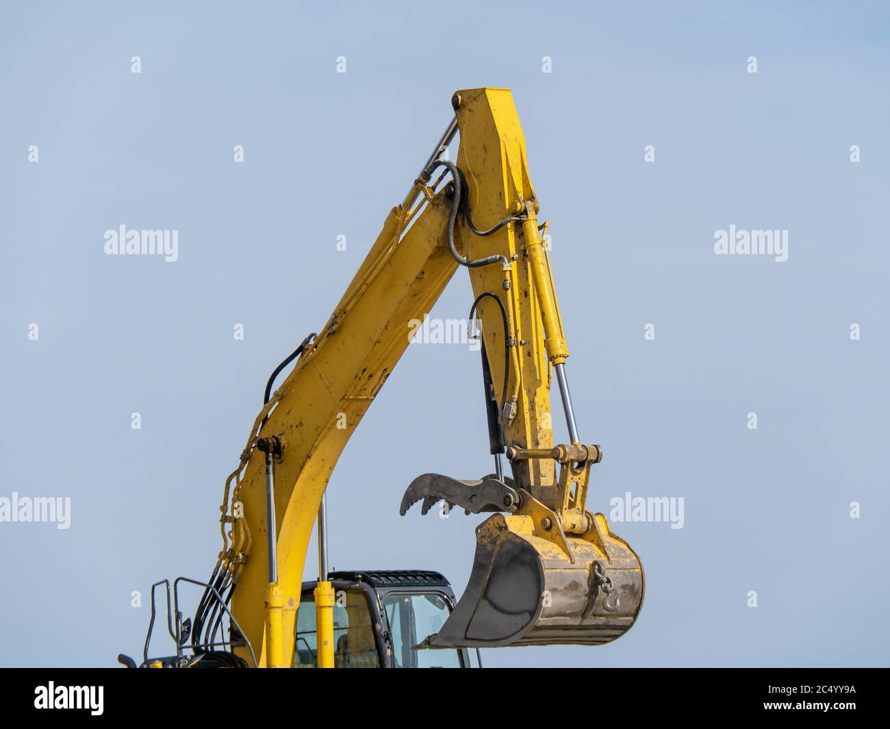 Hydraulic bucket hi-res stock photography and images - Alamy