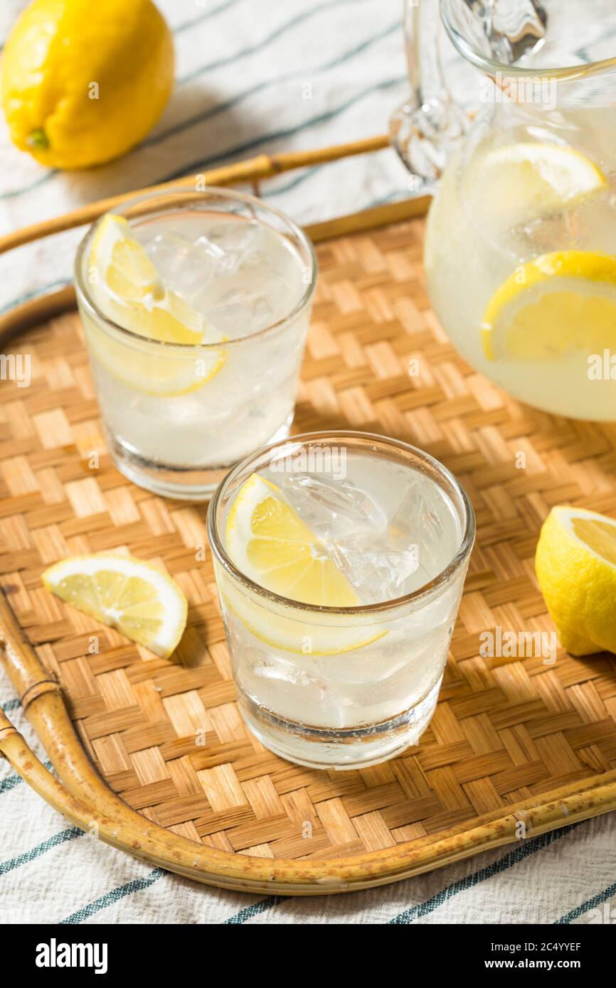 Refreshing Homemade Sweet Lemonade Ready to Drink Stock Photo - Alamy