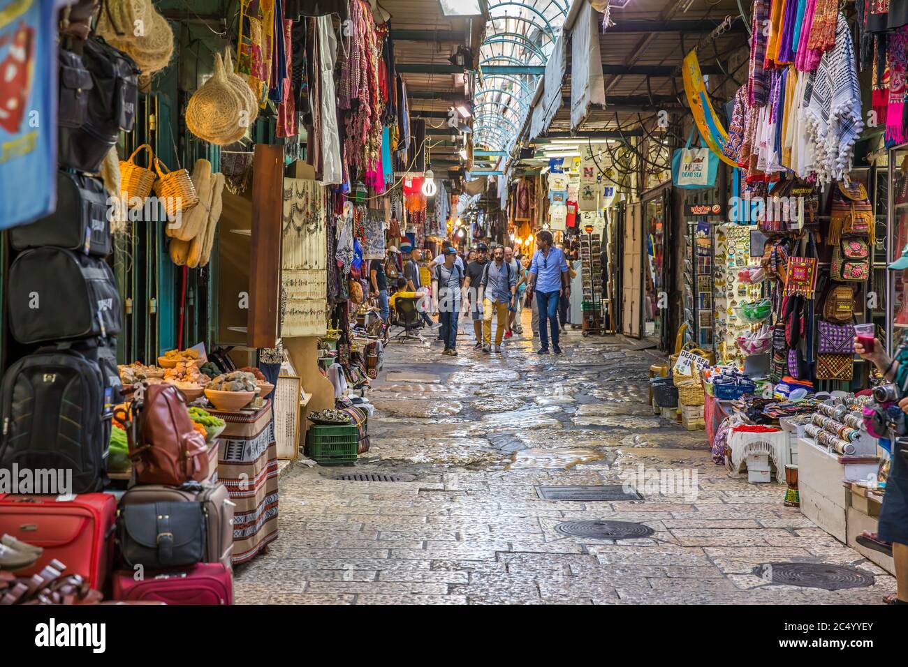 Street in the Old City of Jerusalem, Israel Stock Photo - Alamy