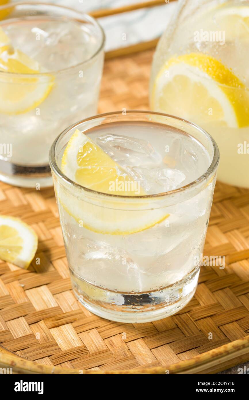 Refreshing Homemade Sweet Lemonade Ready to Drink Stock Photo - Alamy