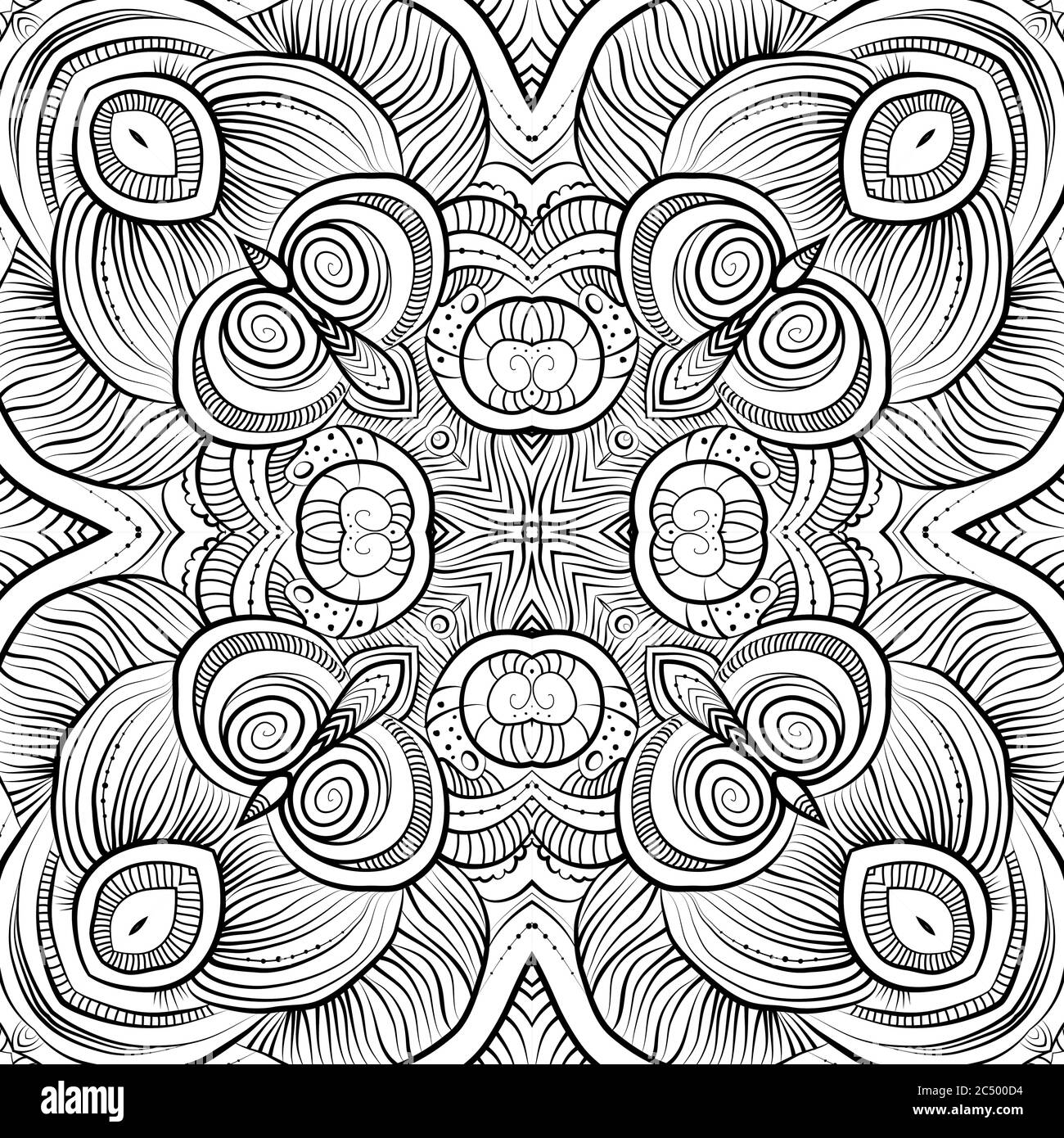 Abstract vector ethnic sketchy background Stock Vector Image & Art - Alamy