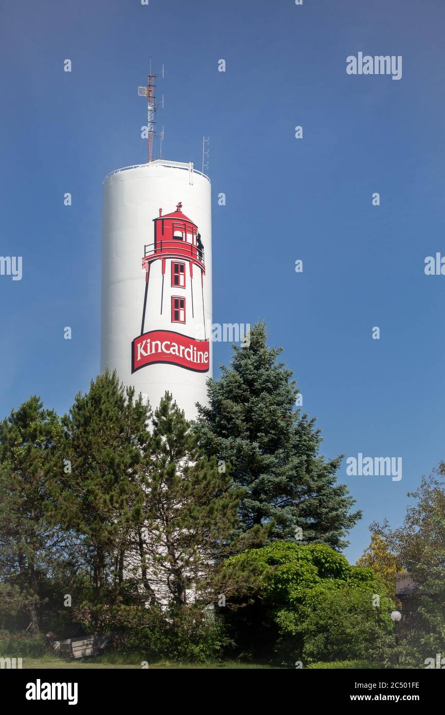 Painted water tower hi-res stock photography and images - Alamy