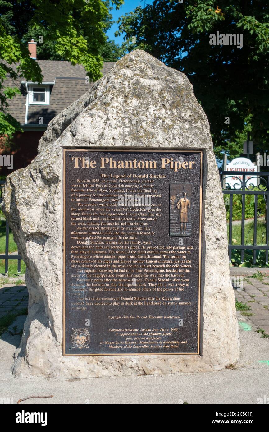 The Story Of Donald Sinclair An Early Scottish Settler To Penetangore ...