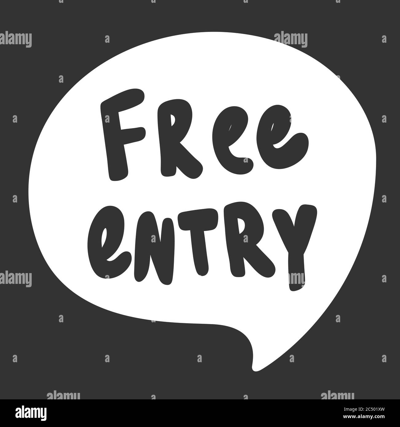 Free Entry Word High Resolution Stock Photography and Images - Alamy