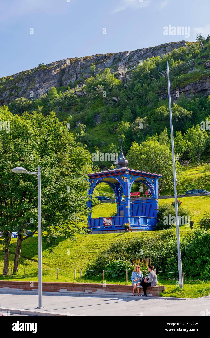 Old bandstand in a park in the World Stock Photo - Alamy
