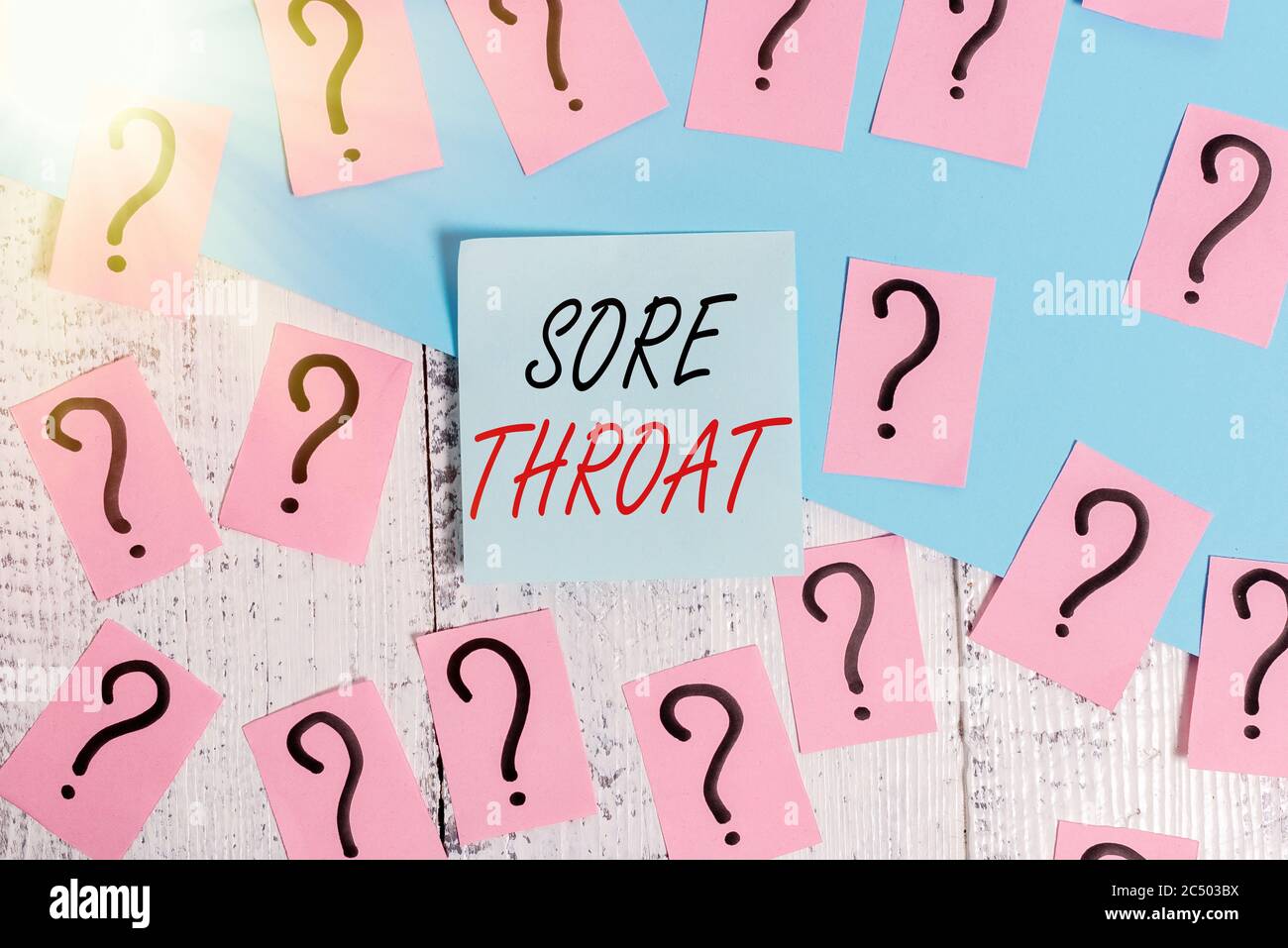 Word writing text Sore Throat. Business photo showcasing Inflammation ...