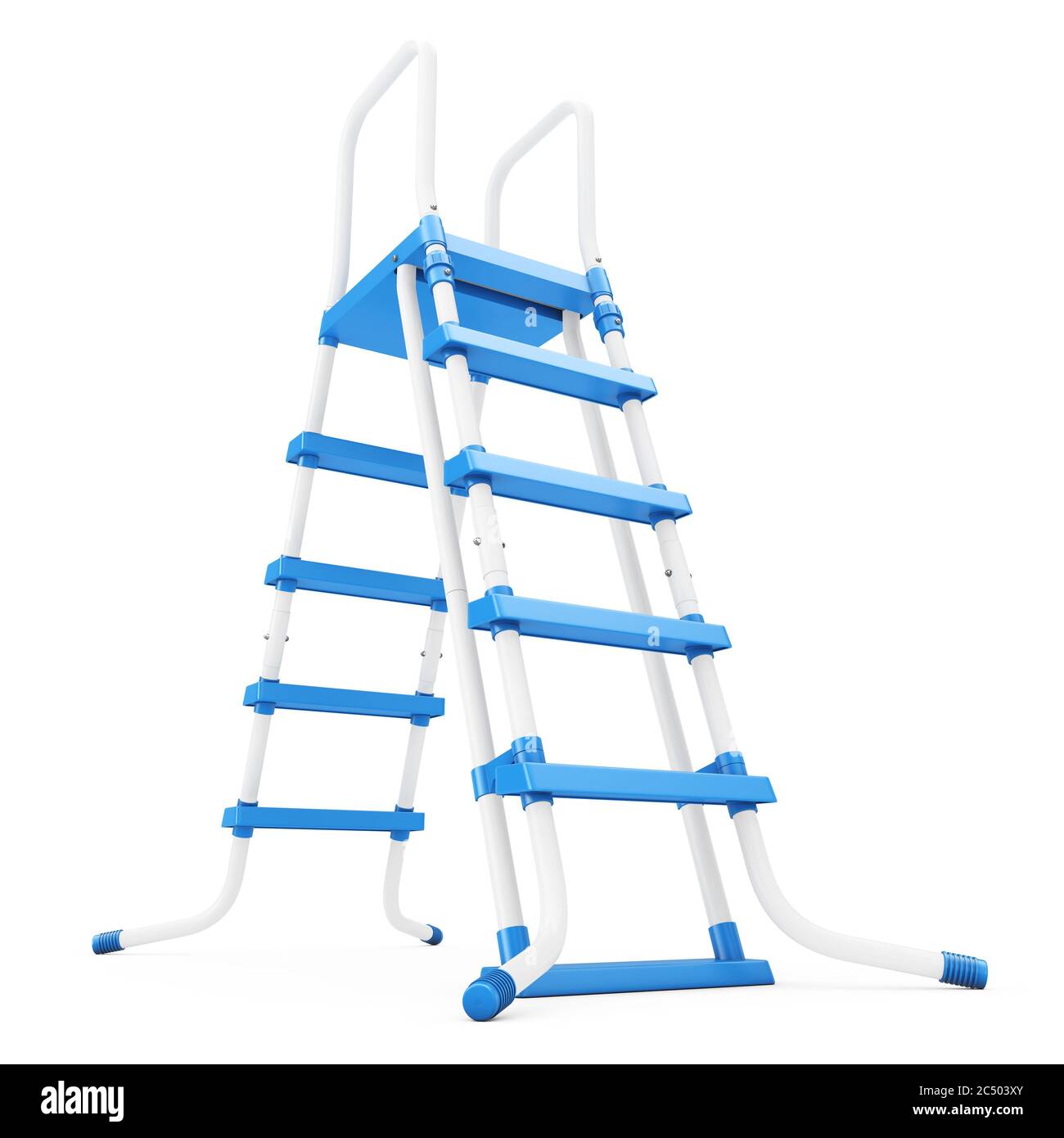 Swimming pool stepladder hi-res stock photography and images - Alamy